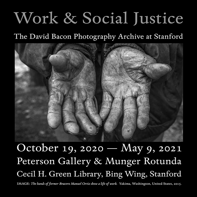 Stanford Libraries: The life and activism of photographer David Bacon ...